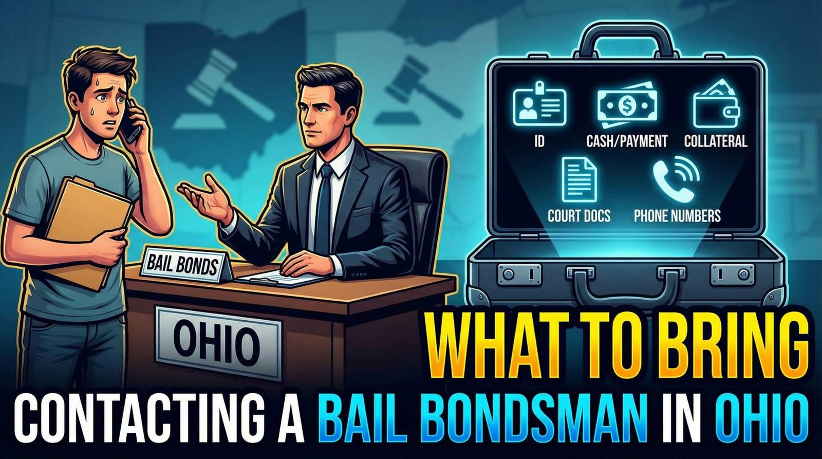 What to Bring When Contacting a Bail Bondsman in Ohio - Allstate Bail Bonds